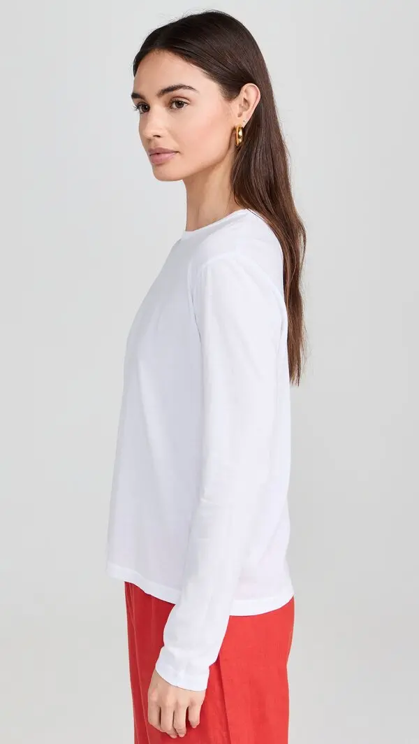 Donni. The Jersey Relaxed Long Sleeve Tee