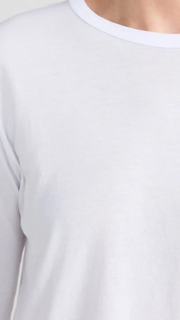 Donni. The Jersey Relaxed Long Sleeve Tee