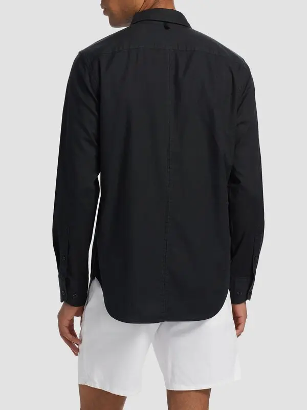 Rag & Bone Tomlin Cotton Button-front Shirt - Black