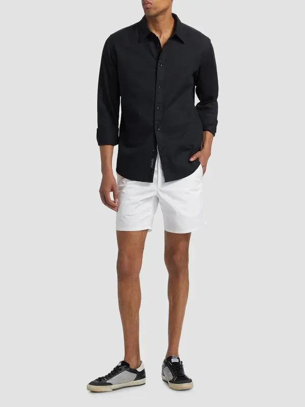Rag & Bone Tomlin Cotton Button-front Shirt - Black