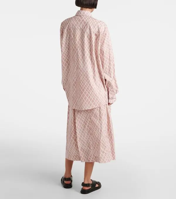 Marni Checked Cotton Poplin Shirt