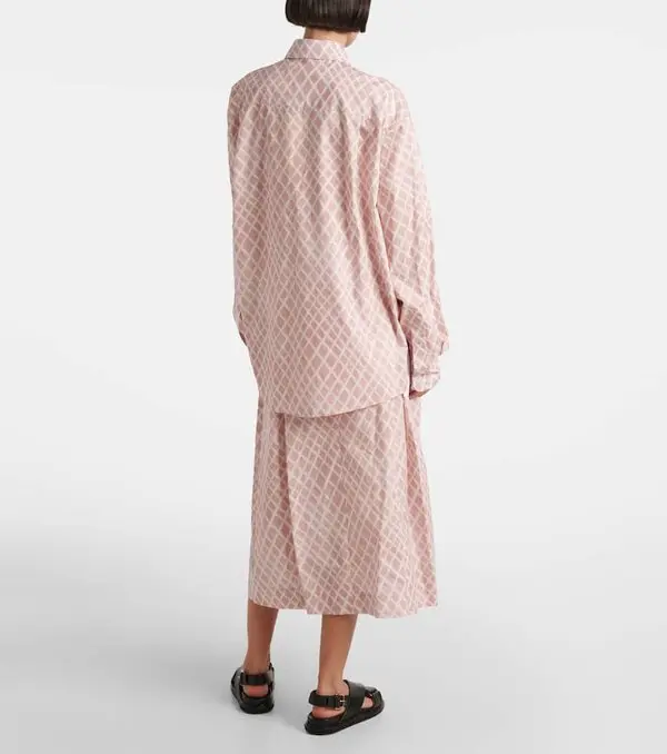 Marni Checked Cotton Poplin Shirt