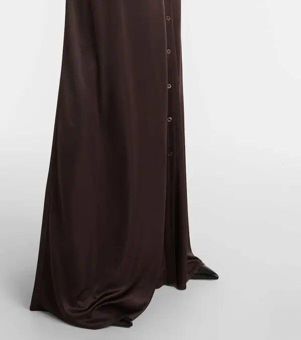 TOM FORD Jersey Maxi Dress - Brown
