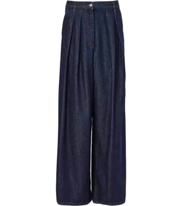 Dries Van Noten High-rise Wide-leg Jeans - Blue