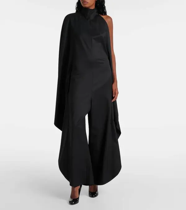 Alaïa Open-back Wool Jumpsuit