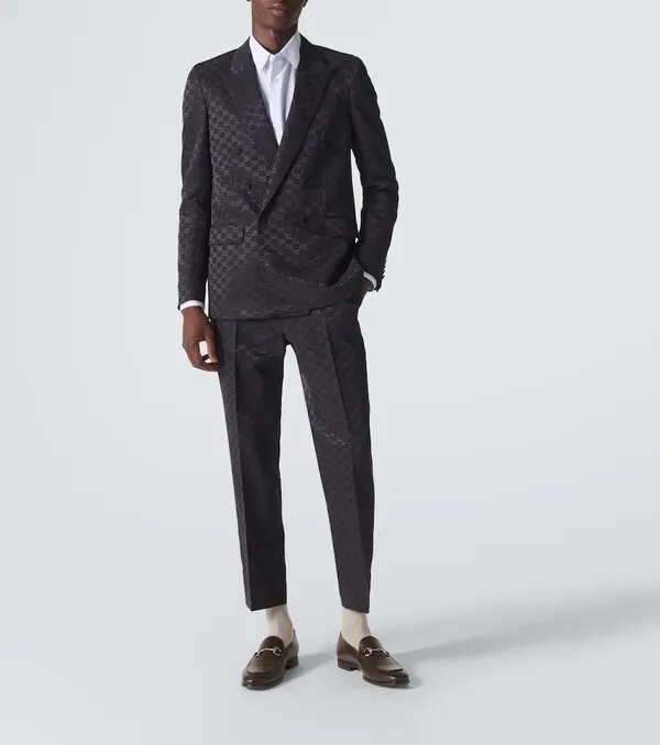 Gucci Striped Cotton Poplin Shirt