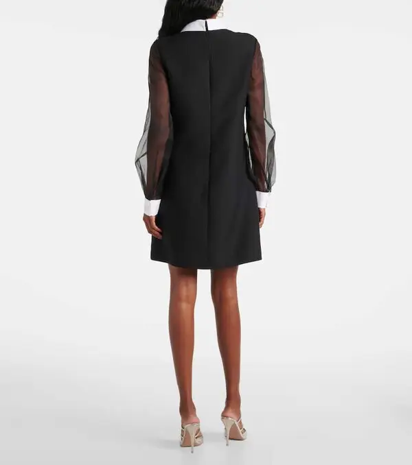 Valentino Garavani Crepe Couture Minidress