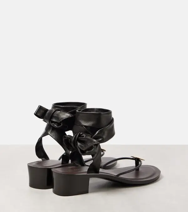THE ROW Cord Leather Thong Sandals