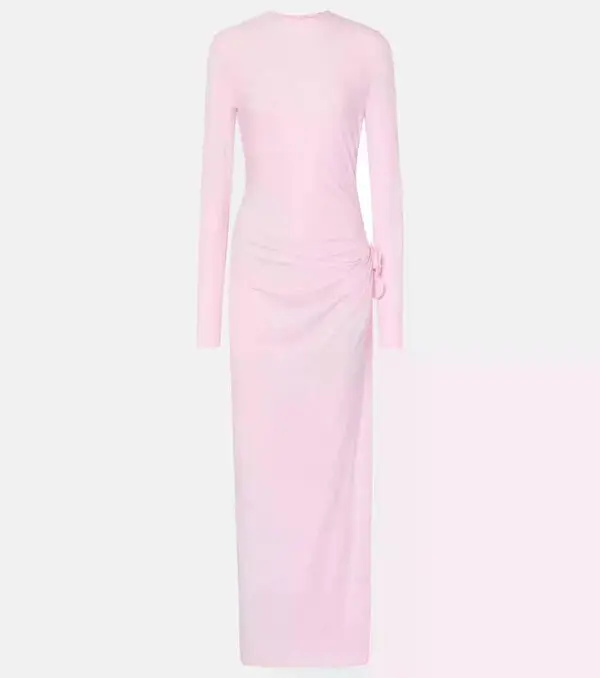 Magda Butrym Floral-appliqué Gown