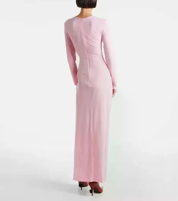 Magda Butrym Floral-appliqué Gown