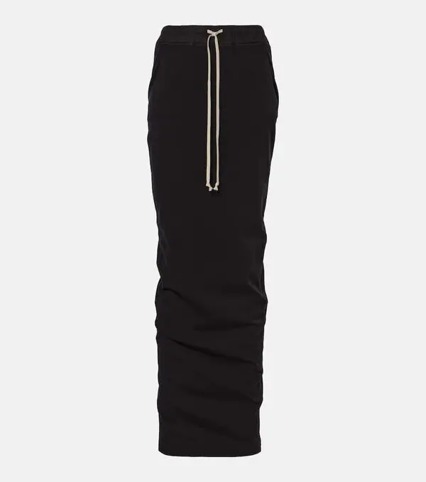 Rick Owens Pillar Denim Skirt