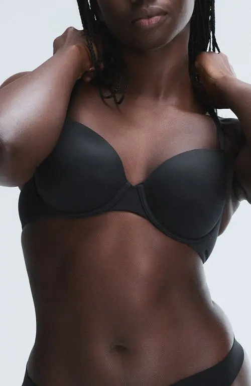 SAVAGE X FENTY Soft N' Savage Padded Demi Bra - Black Caviar