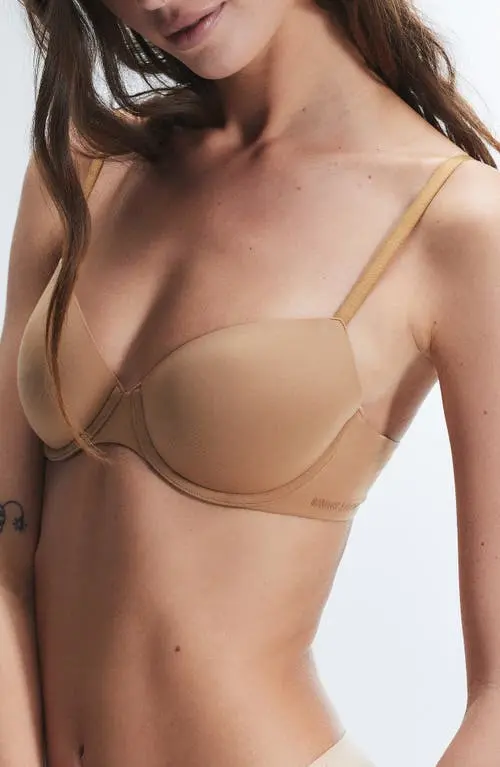 SAVAGE X FENTY Soft N' Savage Padded Demi Bra - Sweet Latte Nude