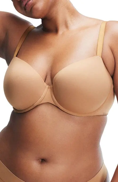 SAVAGE X FENTY Soft N' Savage Padded Demi Bra - Sweet Latte Nude