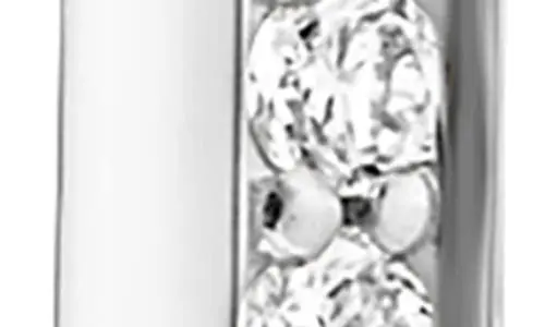 Lagos Caviar Spark Diamond Hoop Earrings