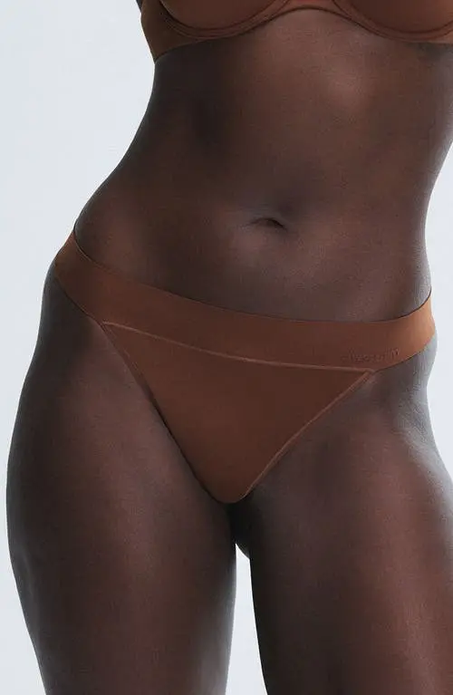 SAVAGE X FENTY Soft 'n Savage Thong - Brown Sugar Nude
