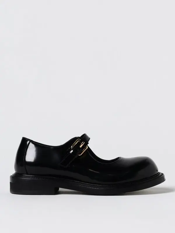 Moschino Loafer With Buckle Detailing - Black