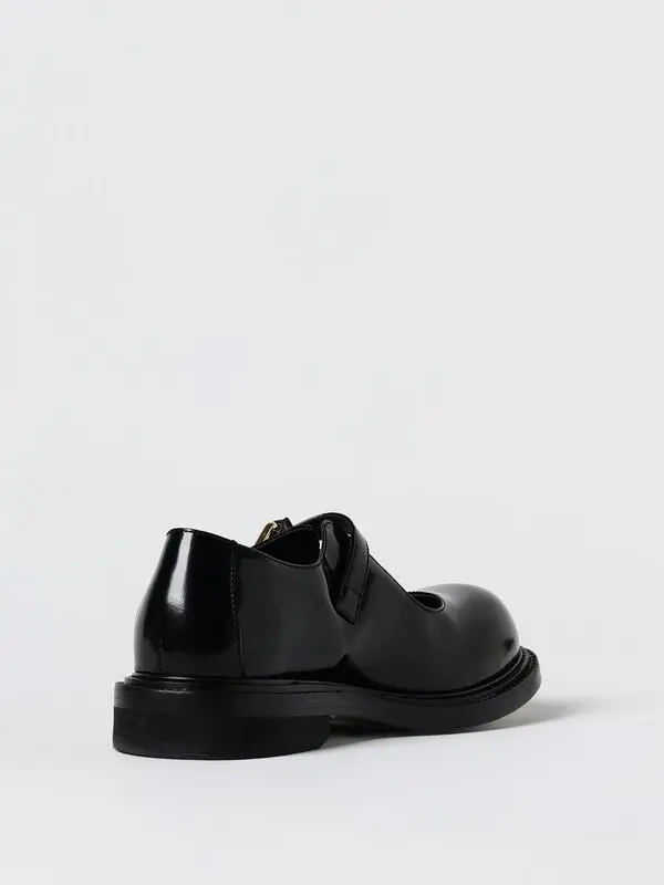 Moschino Loafer With Buckle Detailing - Black