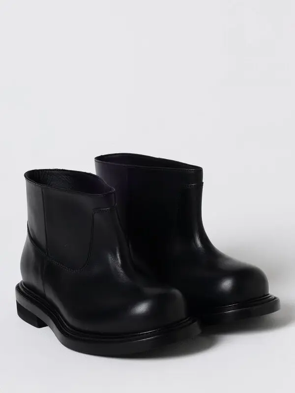 Moschino Leather Boots - Black