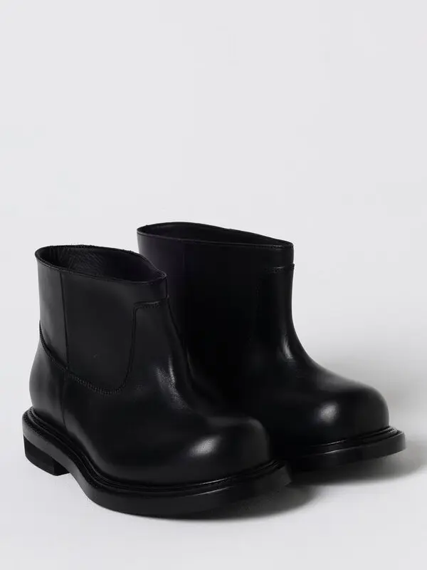 Moschino Leather Boots - Black