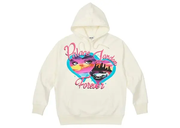 PALACE Forever Hood - White