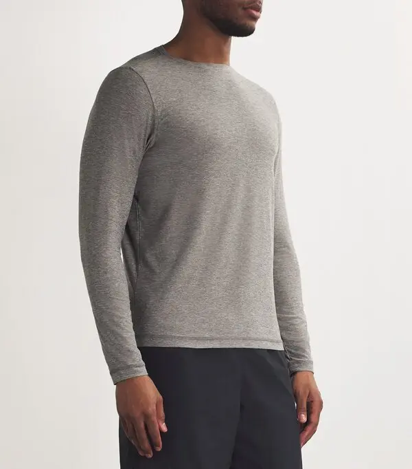 Vuori Strato Tech Long-sleeve T-shirt - Grey