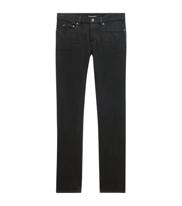 Saint Laurent Relaxed Slim Jeans - Grey