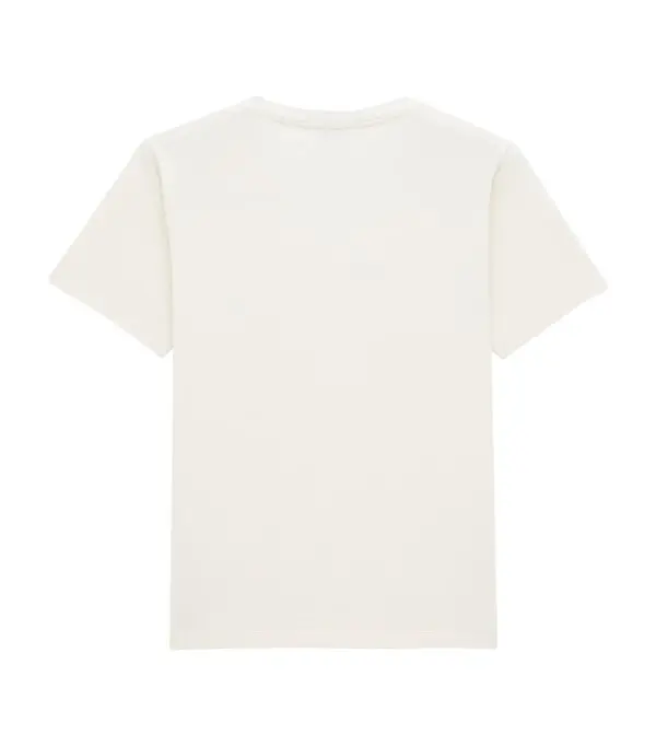 Saint Laurent Logo-patch T-shirt - White