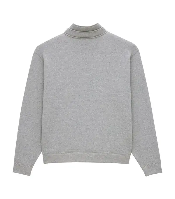 Saint Laurent Cotton High-neck Sweatshirt