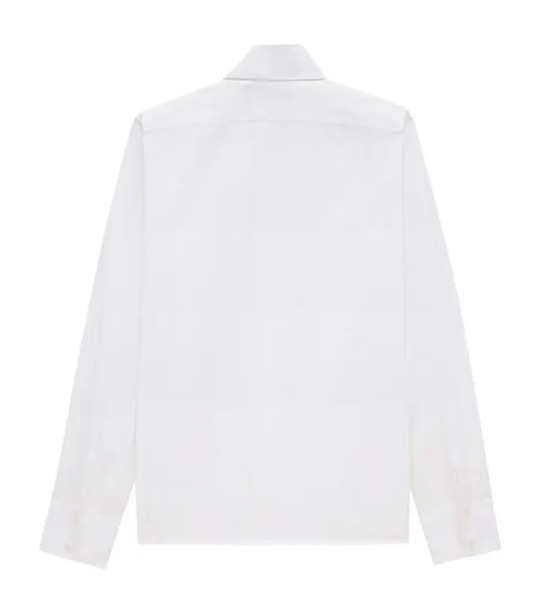 Saint Laurent Cotton Shirt - White