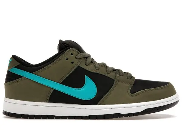Nike Sb Dunk Low - Medium Olive/ Turbo Green