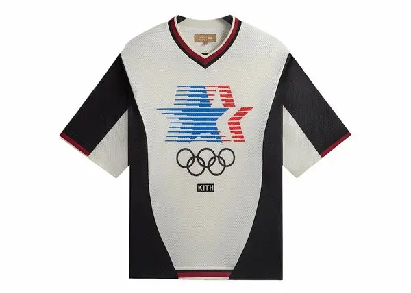 Kith Olympics Heritage Mesh Darin Warm Up Shirt