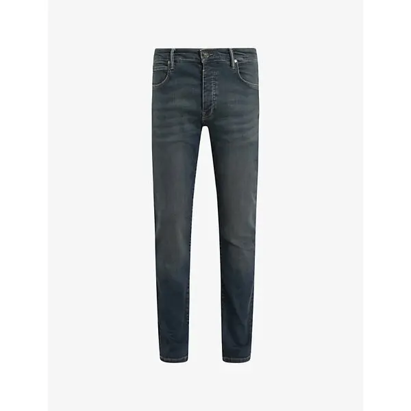 ALLSAINTS Sid Skinny-leg Stretch-denim Jeans - Indigo Blue