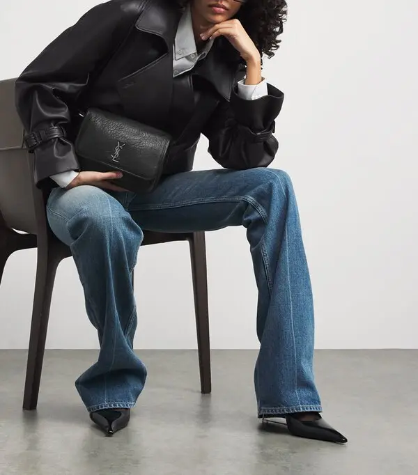 Saint Laurent Small Leather Niki Cross-body Bag - Black