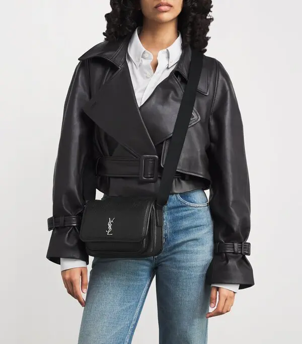 Saint Laurent Small Leather Niki Cross-body Bag - Black