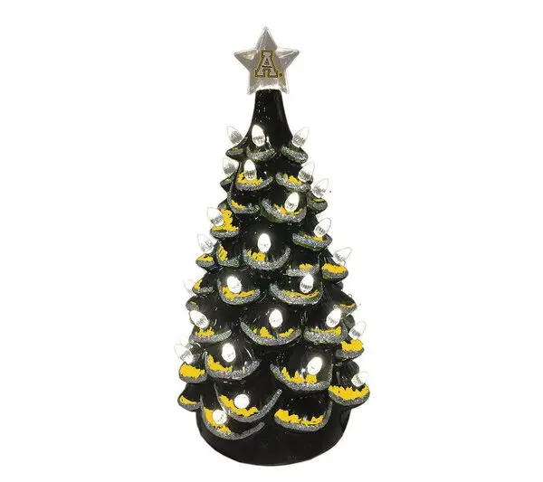 SANTA'S WORKSHOP 14' Collegiate Light Up Cerami C Tree - One-color