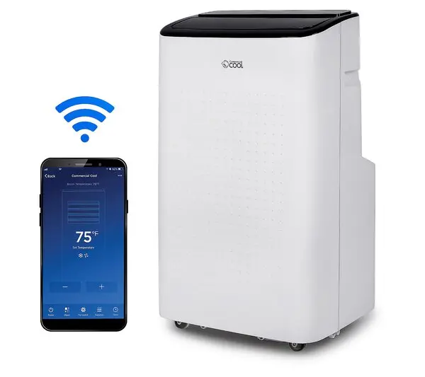COMMERCIAL COOL 6,350 Btu Portable Air Conditio Ner - One-color