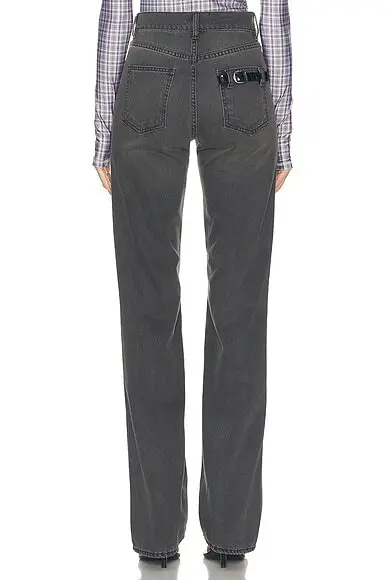 Coperni Straight Leg Jeans - Grey