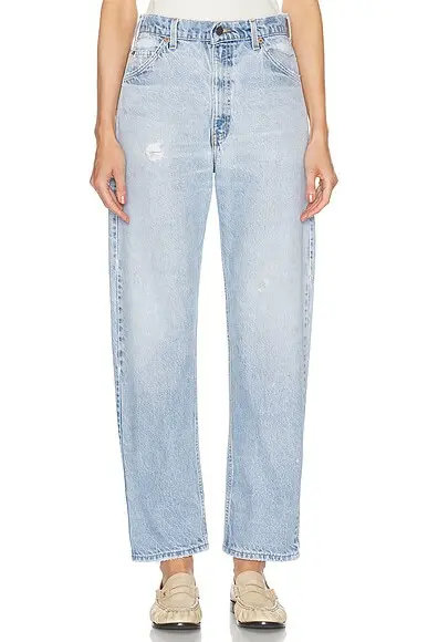 ALIGRACE Classic Relaxed Straight Jeans