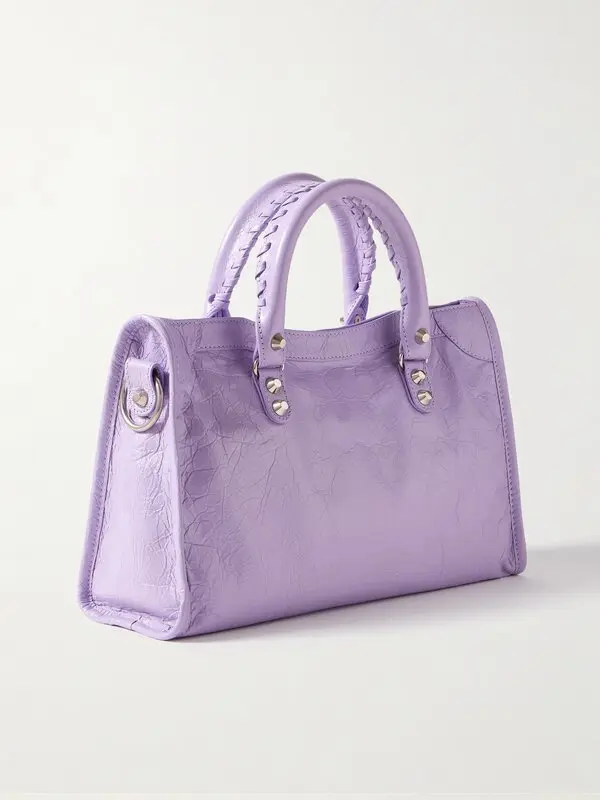 Balenciaga Le City Small Tote - Purple