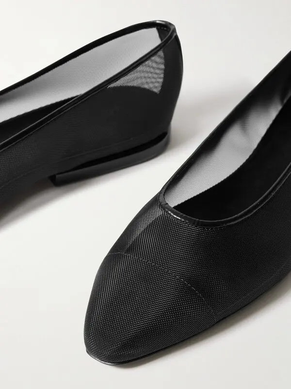 Loro Piana Primula Point-toe Flats