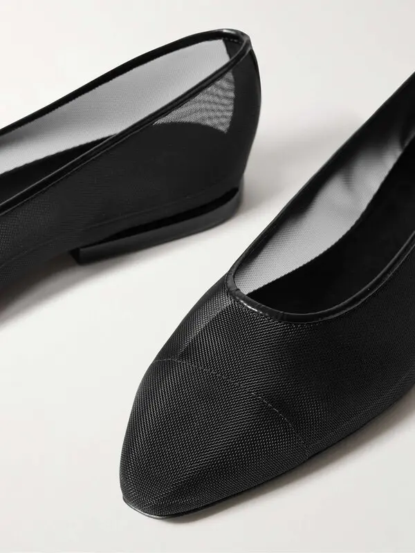Loro Piana Primula Point-toe Flats
