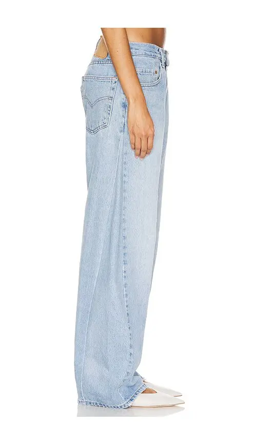 ALIGRACE Vintage Barrel Wide Leg Jeans