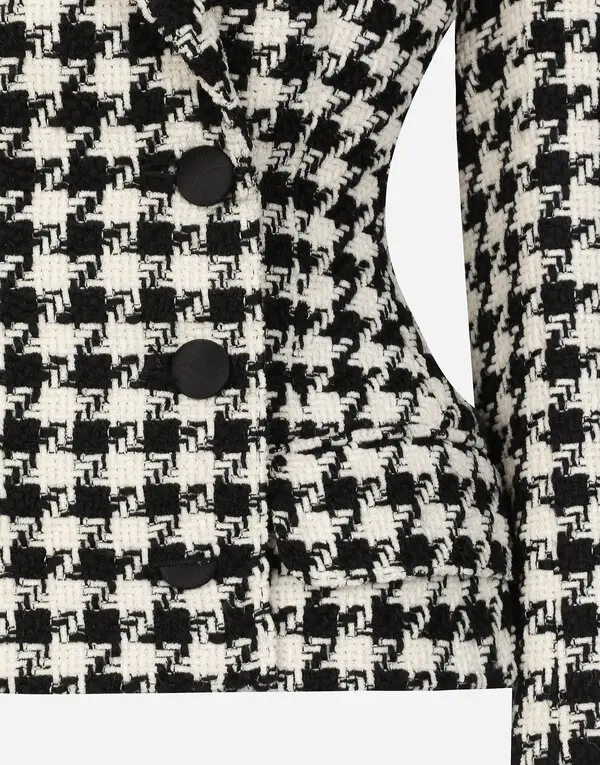 Dolce & Gabbana Macro-houndstooth Dolce Jacket
