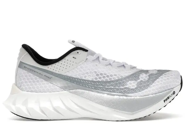Saucony Endorphin Pro 4in - White/silver