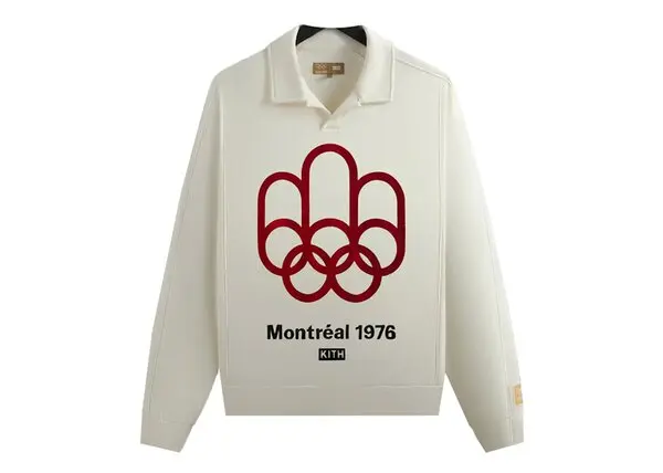 Kith Olympics Heritage Nelson Collared Pullover - Silk