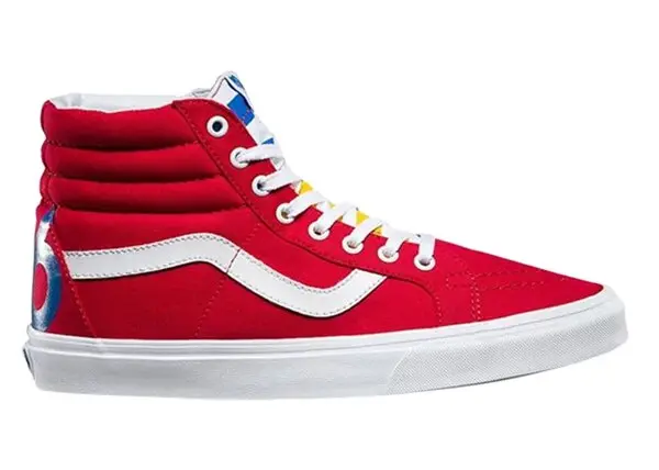 VANS Sk8-hi Reissue 1966in Sneakers - Red/white/multi