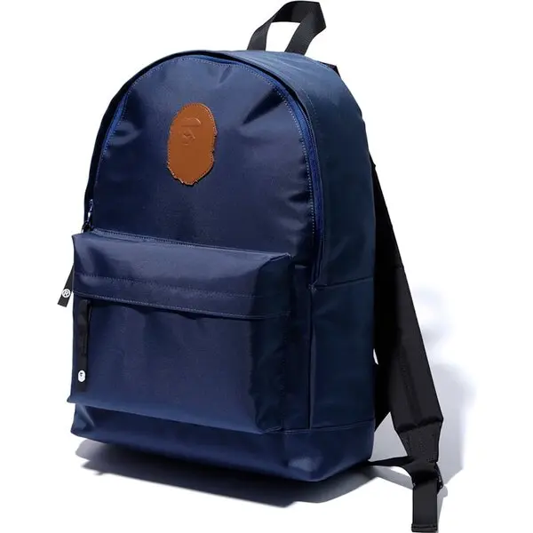 A BATHING APE Ape Head Day Pack - Navy Blue