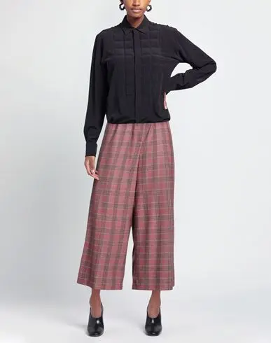 Pinko Glen Plaid Wide-leg Pants