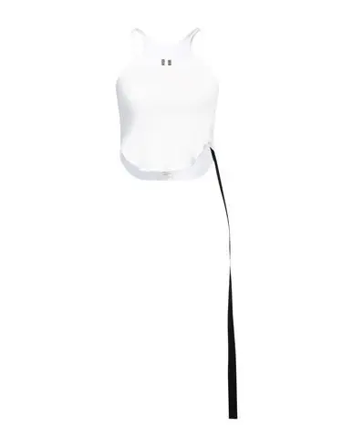Rick Owens Embellished Jersey Top - White